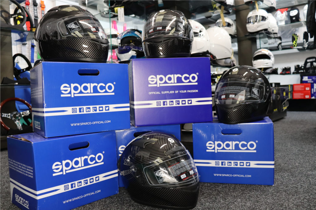 Sparco Club X1 Carbon Helmets On Display > GSM Performance